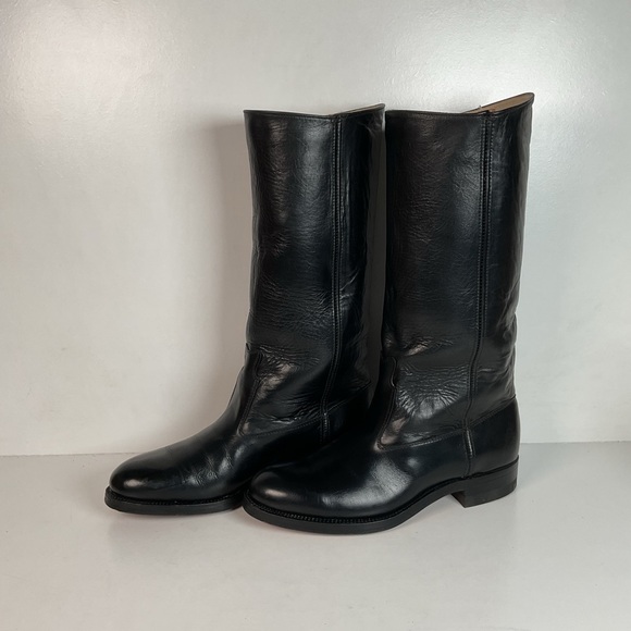 Frye | Shoes | Vintage Frye Black Label Campus Boots Mens 85 E Usa Made ...